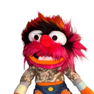 Disney | Toys | Disney Store Muppet Babies Animal Wild Drummer 3 Plush ...